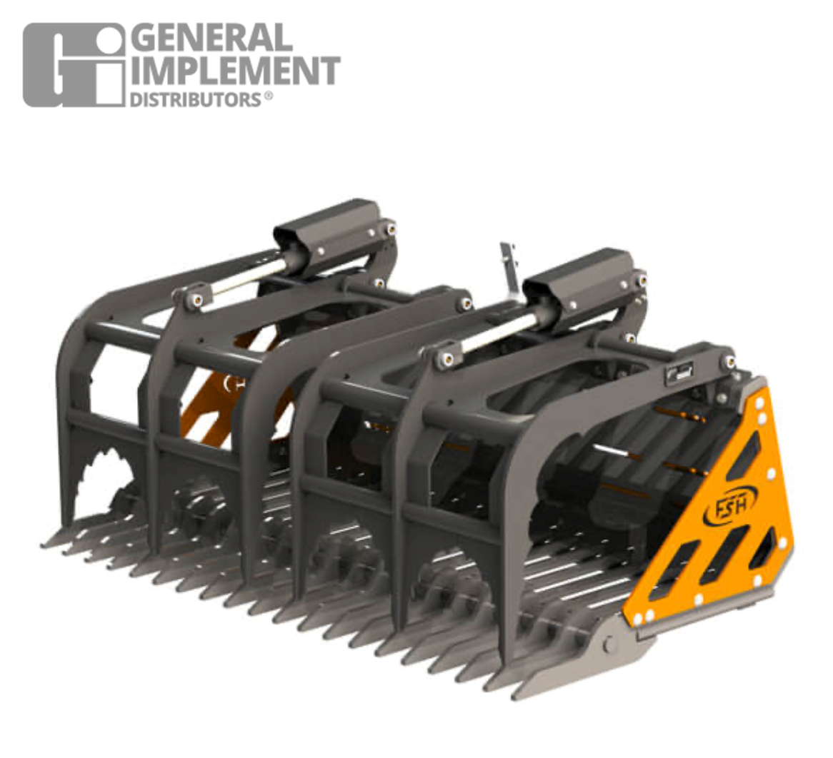 SHoule ROCK BUCKETS & GRAPPLES | Land Management | General Implement ...